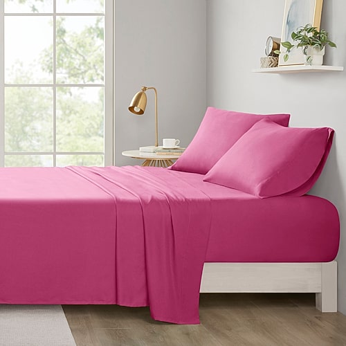 Click here for Intelligent Design Microfiber 4-Pc. Sheet Set  Que... prices