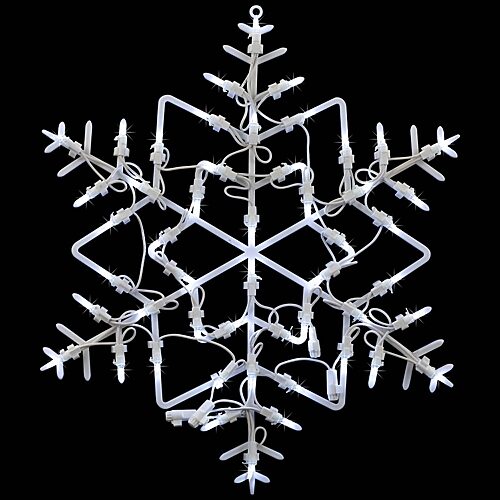 Click here for Northlight 18in Led Snowflake Christmas Window Dec... prices