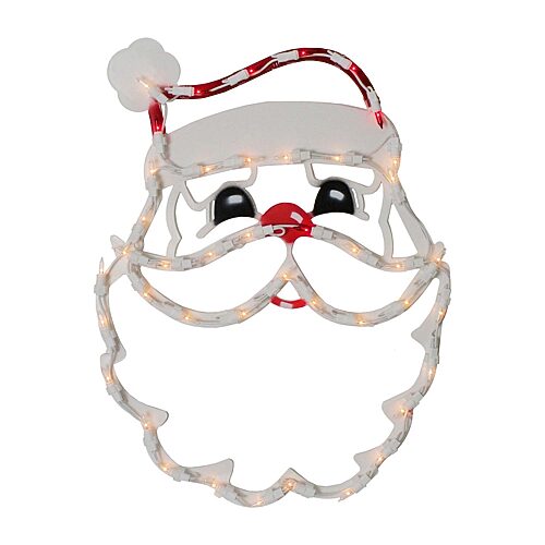 Click here for Northlight Prelit Santa Claus Christmas Window Dec... prices