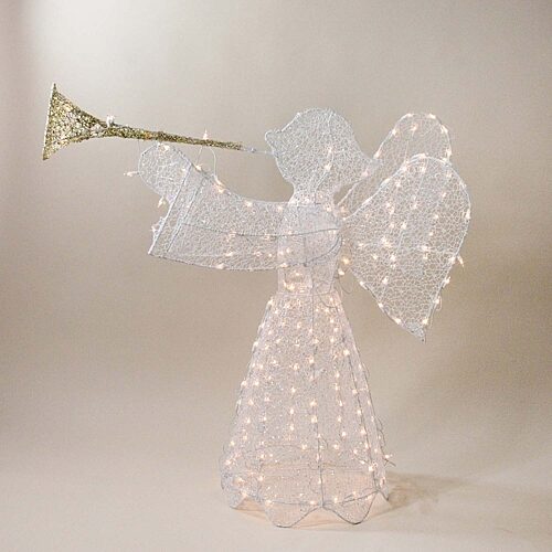 Click here for Northlight 3d Pre-Lit Trumpeting Angel Christmas Y... prices