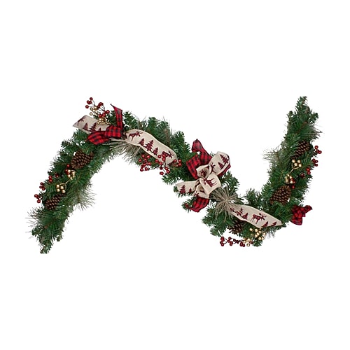 Click here for Northlight Bows And Berries Unlit Christmas Indoor... prices