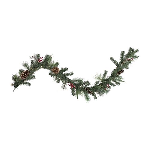 Click here for Northlight Berry Pre-Lit Christmas Indoor Garland... prices