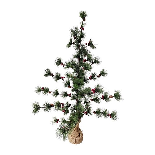 Click here for Northlight Berry Pine Tree Christmas Tabletop Deco... prices