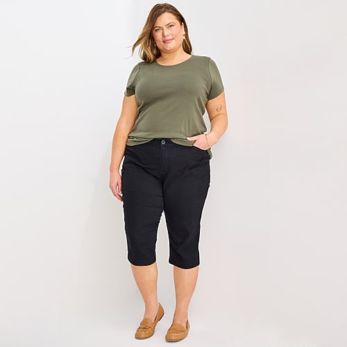 Click here for St. Johns Bay Womens Plus Secretly Slender Skinny... prices