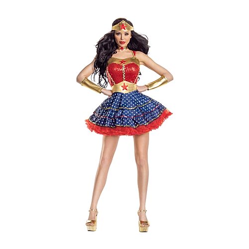 Click here for Womens Wonderful Sweetheart Costume  Small  Blue prices
