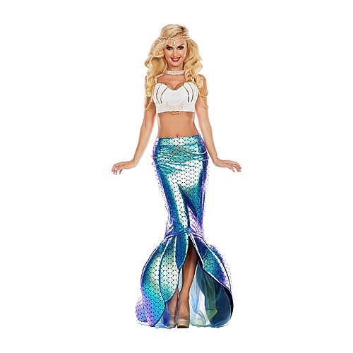 Click here for Womens Under The Sea Mermaid Costume  Small  Blue prices