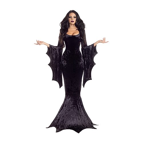 Click here for Womens Vamp Dress Costume  Medium  Black prices