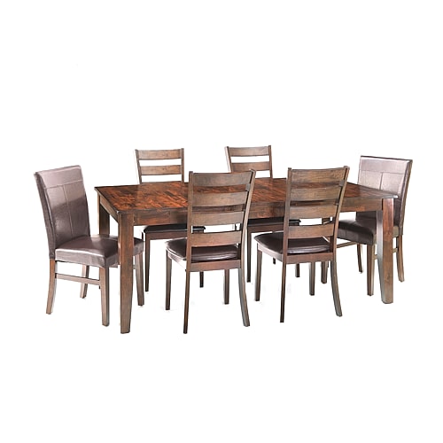 Click here for Landry 7-Piece Dining Set  One Size  Brown prices