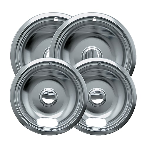 Click here for Range Kleen 4-Pack Drip Bowls  One Size  Silver prices