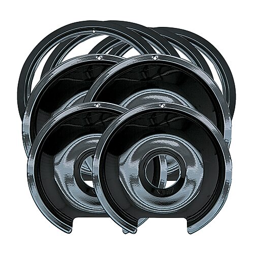 Click here for Range Kleen 8-pk. Drip Pan  One Size  Black prices