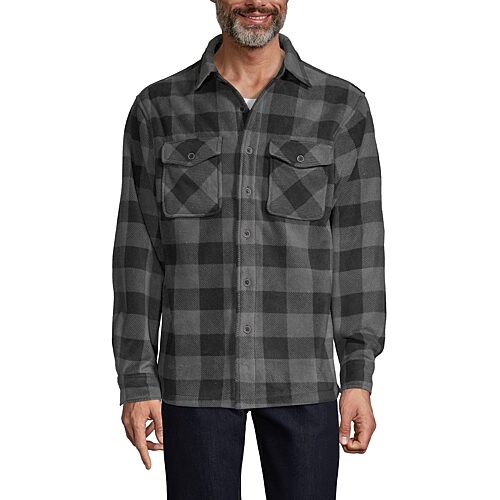 Click here for Victory Sherpa Lined Fleece Shirt Jacket  Medium... prices