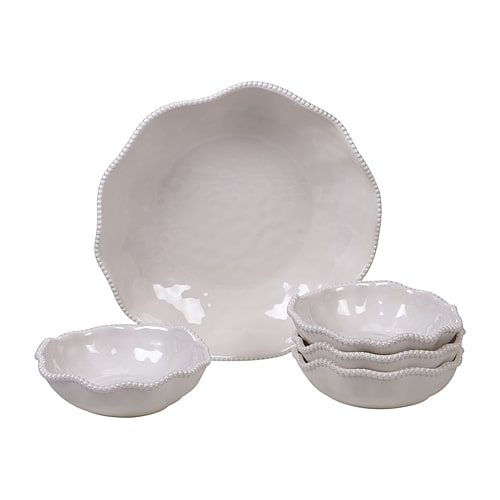 Click here for Certified International Perlette Cream Melamine 5-... prices