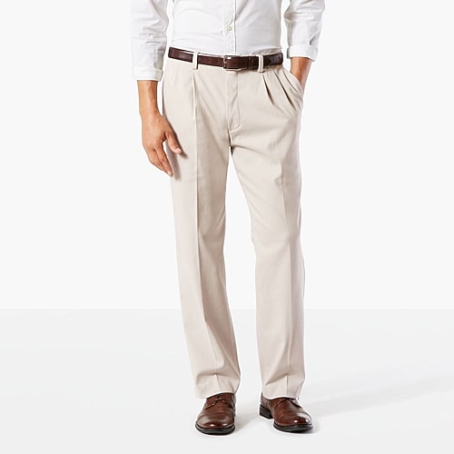 Click here for Dockers Easy Khaki With Stretch Mens Comfort Waist... prices