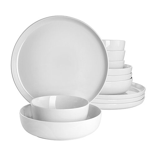 Click here for Gibson 12-pc. Ceramic Dinnerware Set  One Size  Wh... prices