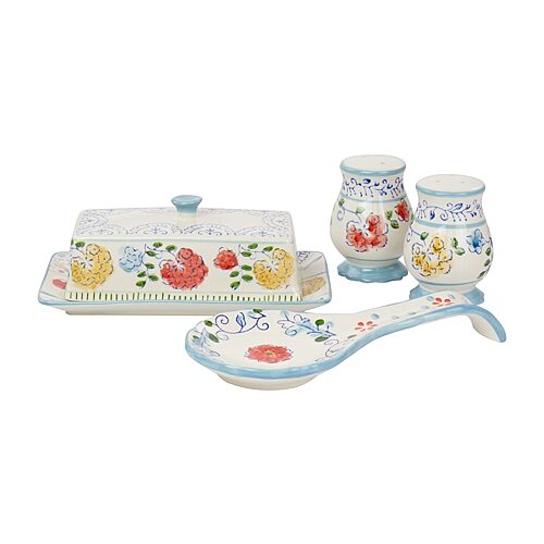 Click here for Gibson Table Accessory 5-pc. Stoneware Serving Set... prices