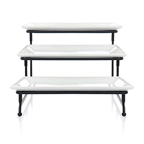 Click here for Elama 3 Tier Serveware Set Porcelain Tiered Server... prices