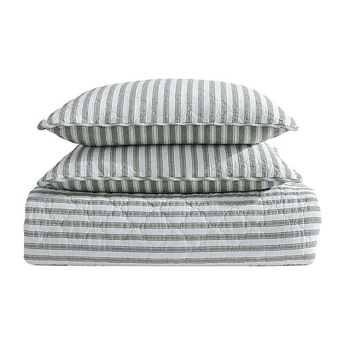 Click here for Stone Cottage Willow Way Ticking Stripe Reversible... prices