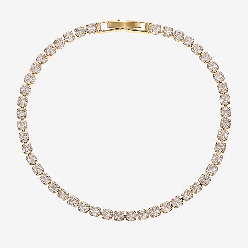 Click here for Sparkle Allure Womens Cubic Zirconia 14K Gold Over... prices