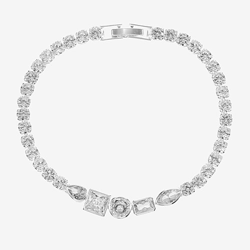 Click here for Sparkle Allure Womens Cubic Zirconia Pure Silver O... prices