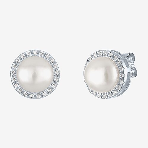 Click here for White Cultured Freshwater Pearl Sterling Silver St... prices