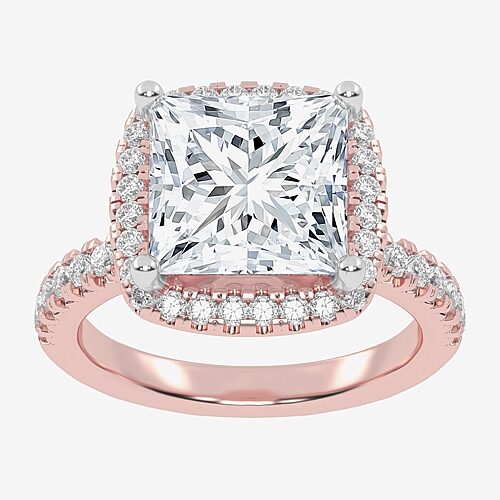 Click here for (G-H / Vs2-Si1) Womens 3 1/2 CT. T.W Lab Grown Whi... prices