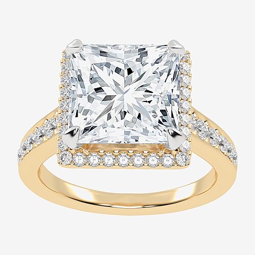 Click here for (G-H / Vs2-Si1) Womens 4 1/2 CT. T.W. Lab Grown Wh... prices