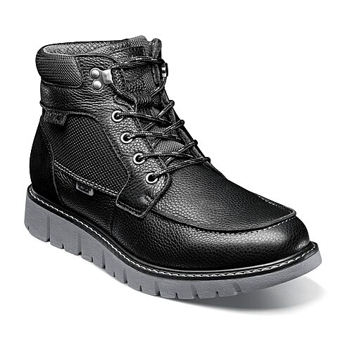 Click here for Nunn Bush Mens Karnak Moc Flat Heel Lace Up Boots... prices