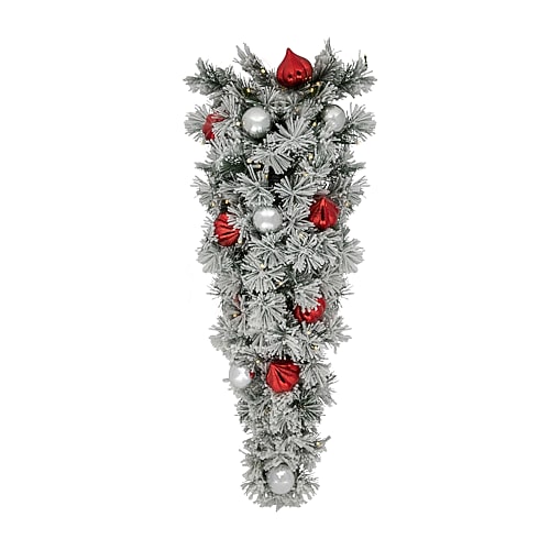 Click here for Northlight Snow Bristle Pine Pre-Lit Swag  One Siz... prices