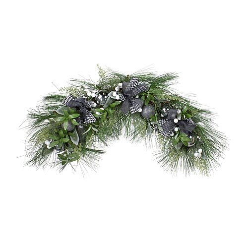 Click here for Northlight 36in Berries And Bows Unlit Swag  One S... prices