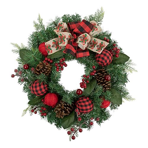 Click here for Northlight Pine Artificial Unlit Wreath  One Size... prices