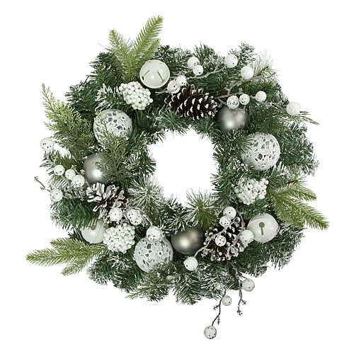 Click here for Northlight Pine Frosted Artificial Wreath  One Siz... prices
