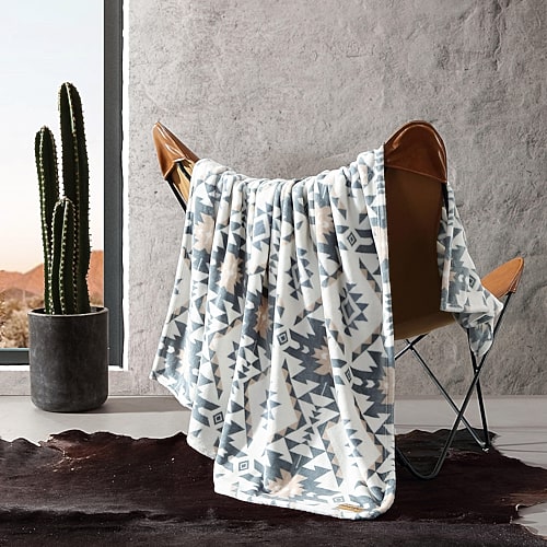 Click here for Wrangler Southwest Ultra Soft Plush Fleece Throw... prices