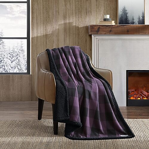 Click here for Eddie Bauer Plaid Cotton Yarn Dye Flannel Reversib... prices