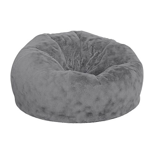 Click here for Duncan Furry Bean Bag Chair  One Size  Gray prices
