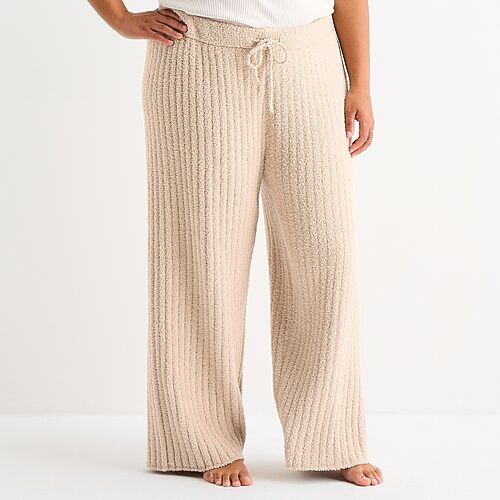 Click here for Ambrielle Womens Plus Pajama Pants  3x  Brown prices