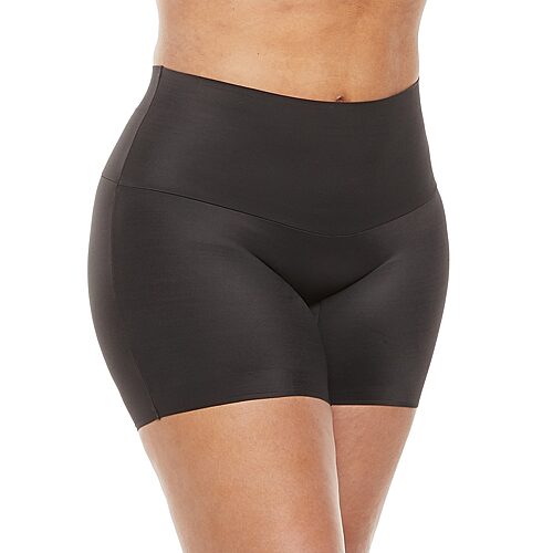 Ambrielle Comfy Curves Plus Waistline Biker Pant  4x  Black