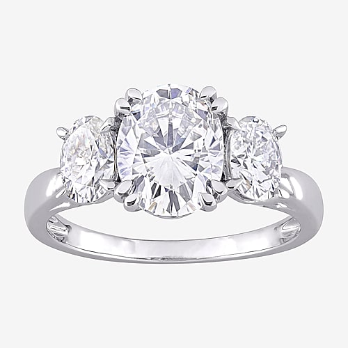 Click here for Womens 3 CT. T.W. Lab Created White Moissanite 10K... prices