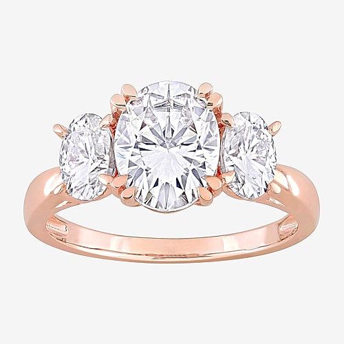 Click here for Womens 3 CT. T.W. Lab Created White Moissanite 10K... prices
