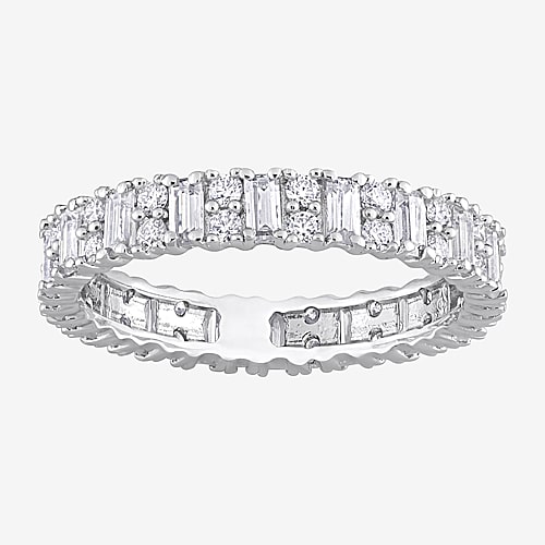 Click here for Womens 3.5MM 1 1/2 CT. T.W. Lab Created White Mois... prices