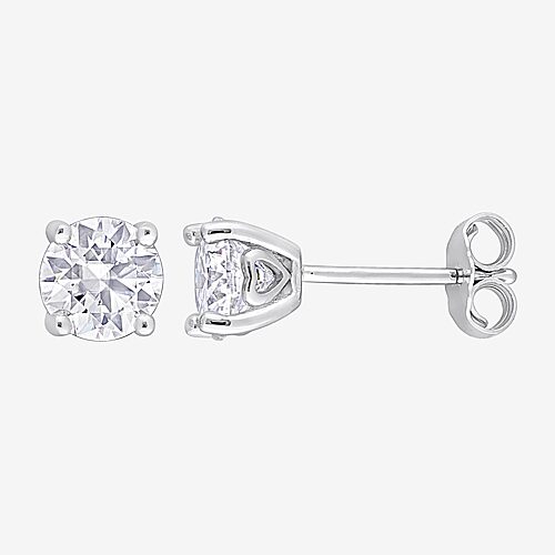 Click here for 1 3/8 CT. T.W. Lab Created White Moissanite Sterli... prices