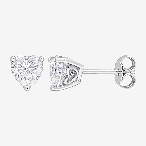 Click here for 1 1/2 CT. T.W. Lab Created White Moissanite Sterli... prices