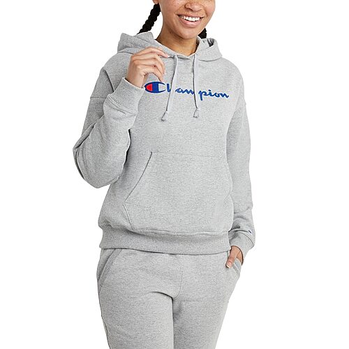 Click here for Champion Powerblend Graphic Logo Hoodie  X-small... prices
