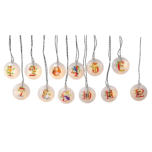 Click here for Kurt Adler Ul 12- Light 12 Days Of Christmas Strin... prices