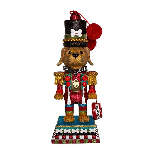 Click here for Kurt Adler 15in Hollywood Dogs Rule Christmas Nutc... prices