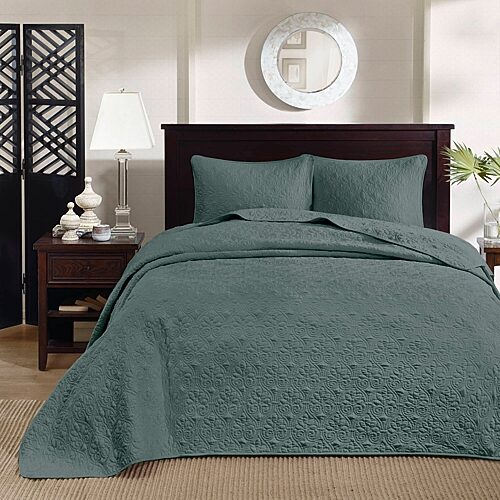 Click here for Madison Park Quebec Quilted 3-Pc. Bedspread Set  Q... prices