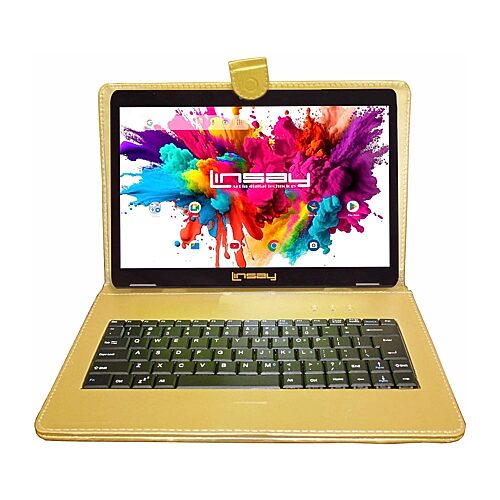 Click here for LINSAY 10.1 Octa Core 128Gb Android 15 Tablet Gold... prices