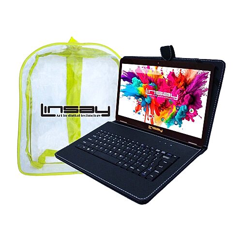 Click here for LINSAY 10.1 Octa Core 128Gb Android 15 Tablet Blac... prices