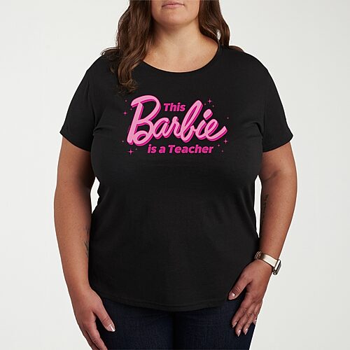Click here for Teacher Womens Plus Crew Neck Short Sleeve Regular... prices