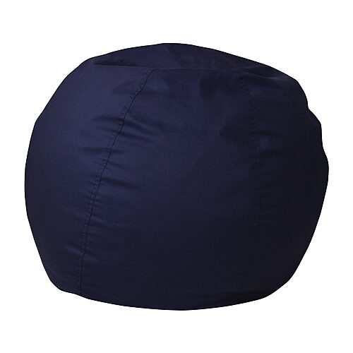 Click here for Small Solid Navy Blue Kids Bean Bag Chair prices