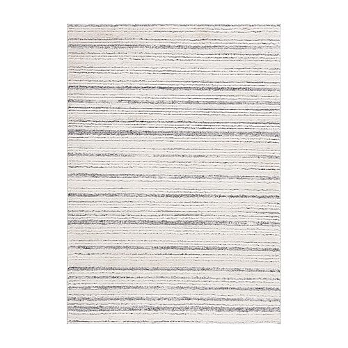 Martha Stewart Kelly Stripe Indoor Rectangular Area Rug  One Size  Gray